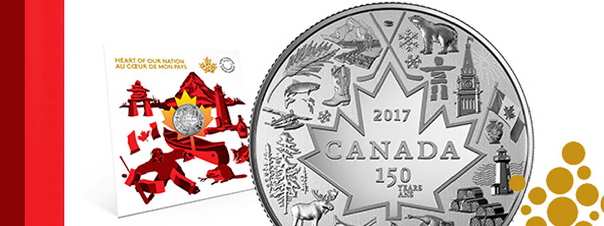 Celebrate Canada 150th with Fun Collector Coins