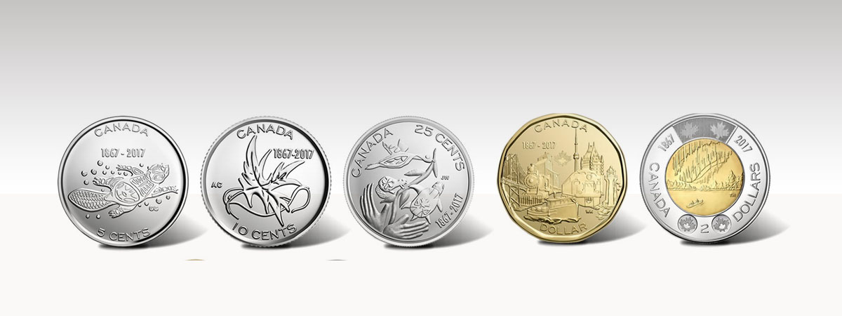A look behind the designs of 5 Coins of Canada