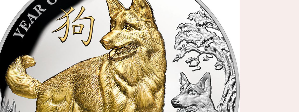 Royal Canadian Mint Represent Year Of The Dog