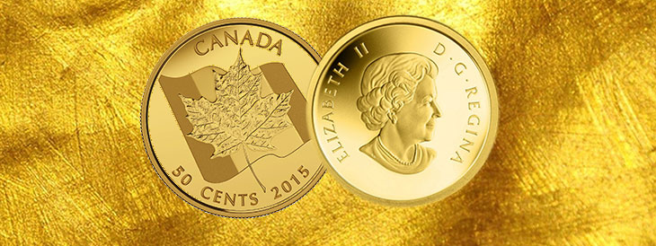 Canada's 50-cent Pure Gold Coin