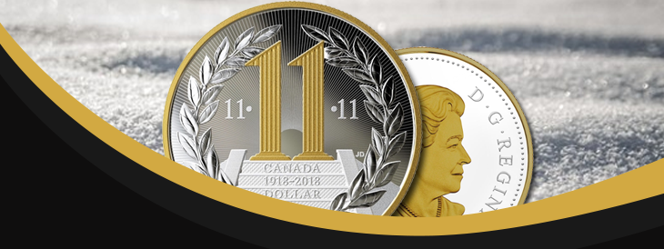 A Canadian Coin that Resembles Peace and Remembrance