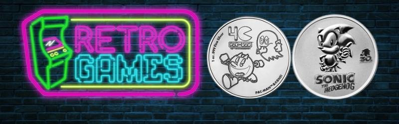 Retro Video Game Fans Enjoy Collecting Silver Coins From Niue