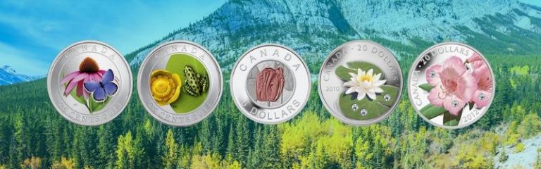 Summer Coins To Collect Featuring Canadian Flowers