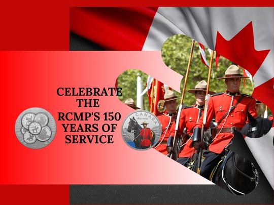 New Canadian Coin Released to Celebrate the RCMP's 150 Years of Service