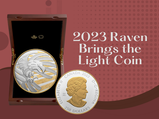 Royal Canadian Mint Raven Brings the Light Indigenous Creation Coin