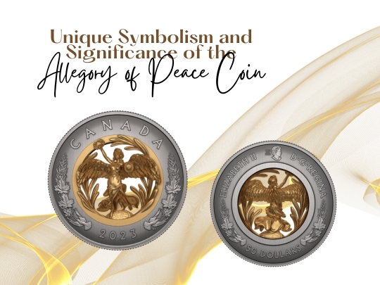 The Allegory of Peace Coin from the Royal Canadian Mint