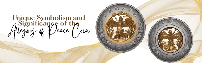 The Allegory of Peace Coin from the Royal Canadian Mint