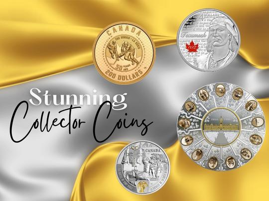 Celebrate Canadian History moments with these coins