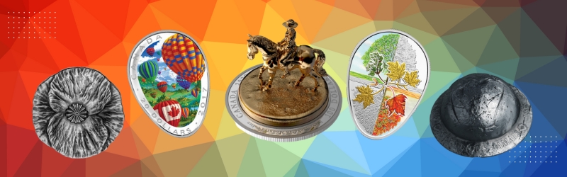 Collecting Unusual Shaped Coins from the Royal Canadian Mint