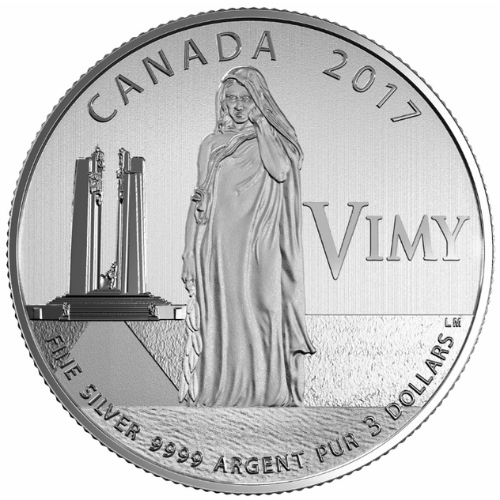 Collectible Coins Honouring Vimy Ridge Day