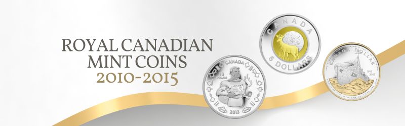 Royal Canadian Mint Coins 2010-2015 | Colonial Acres