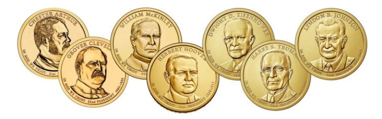 USA Presidential Dollar Coins | Colonial Acres Coins