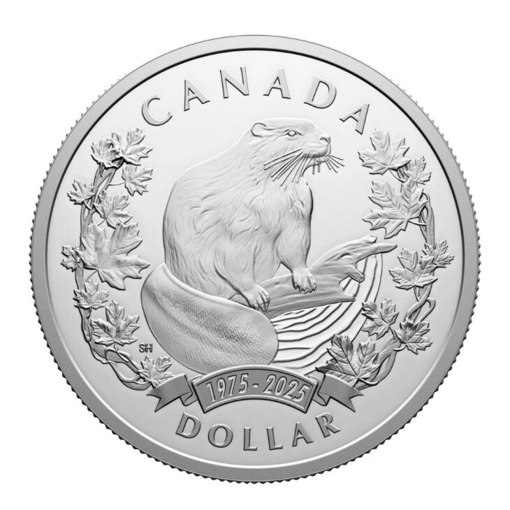 Beaver Silver Dollar Marks 50 Years of National Symbolism