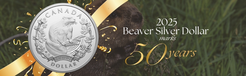 Beaver Silver Dollar Marks 50 Years of National Symbolism