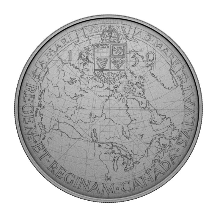 Royal Visit Coin | Emanuel Hahn Design | Colonial Acres