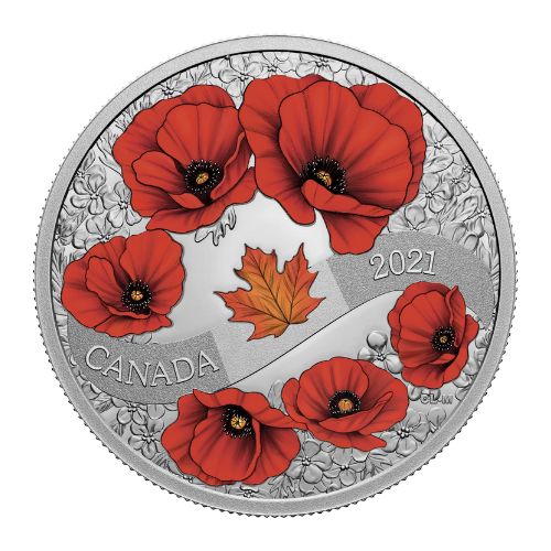 2025 Remembrance Day $25 Fine Silver Coin | Colonial Acres