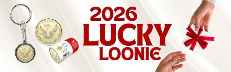 Lucky Loonie 2026: Keychain, Roll & BU Coin | Colonial Acres